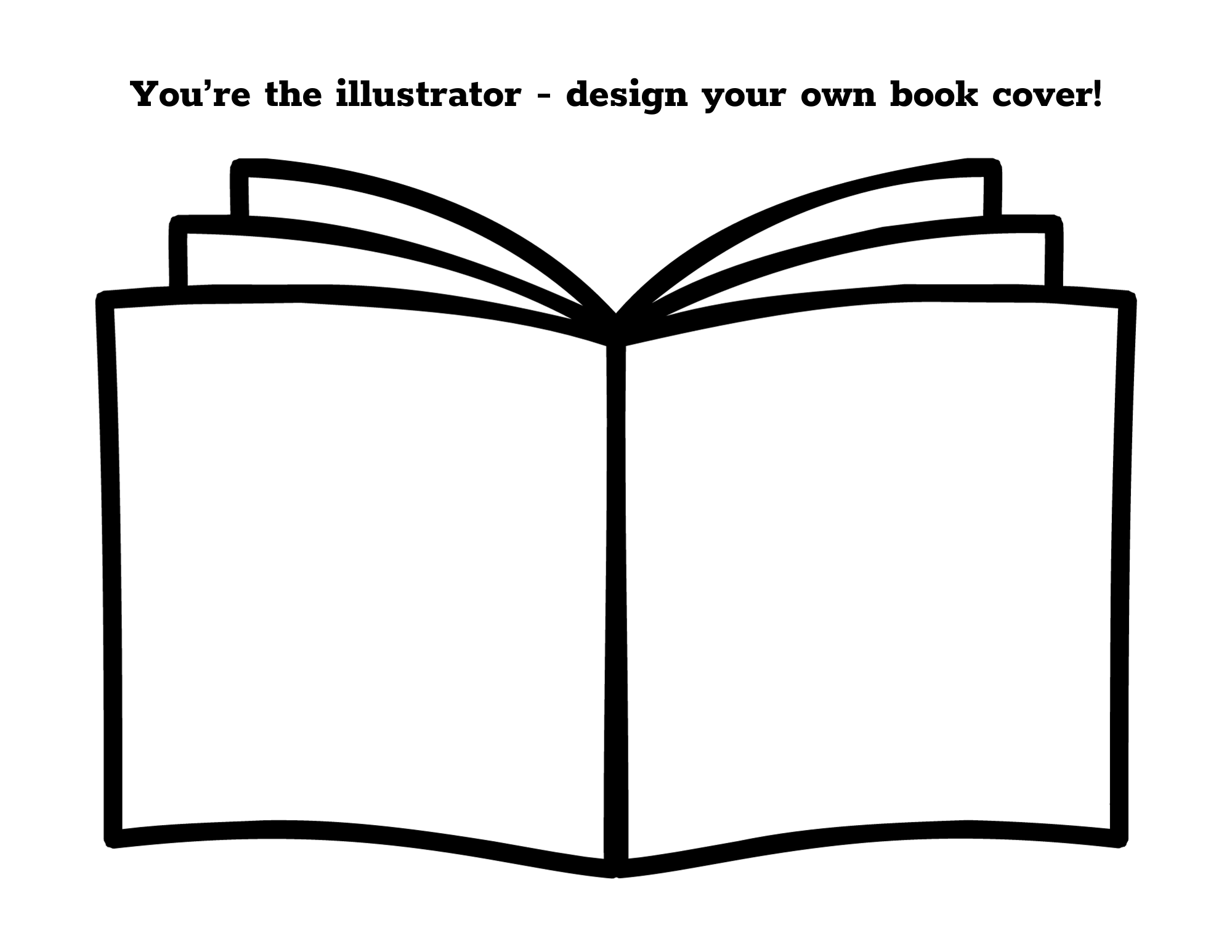 Printable Book Cover Template Free - Printable Art Design